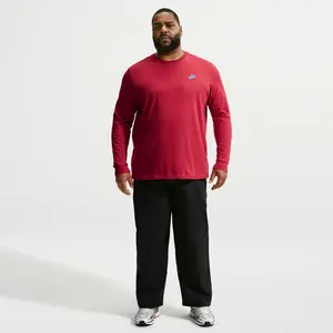 Nike Sportswear Club Long-sleeve T-shirt - Red