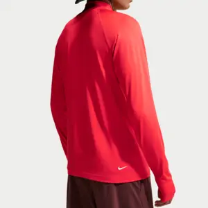 Nike Dri-fit Quarter-zip Top - Red