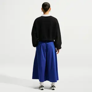 Nike Studio Fleece Weight Oversized Cropped Crew
