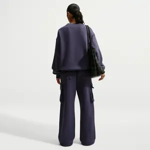 Nike Studio Fleece Medium Weight Oversized High-rise Cargo Pants