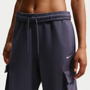 Nike Studio Fleece Medium Weight Oversized High-rise Cargo Pants