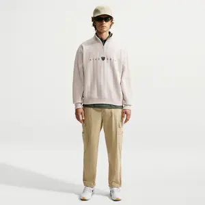 Nike Fairway Fresh Therma-fit Oversized 1/2-zip Golf Top - Brown