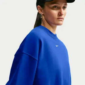 Nike Studio Fleece Medium Weight Oversized Cropped Crew
