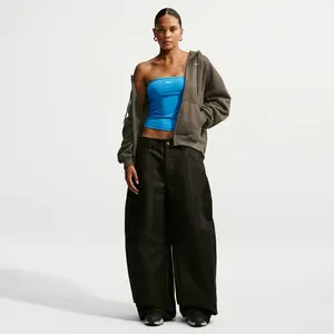 Nike Studio Fleece Medium Weight Oversized Full-zip Hoodie