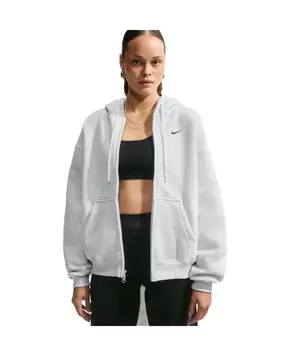 Nike Studio Fleece Full-zip Hoodie - Brown