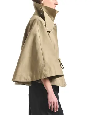Derek Lam 10 Crosby Belted Capelet Jacket