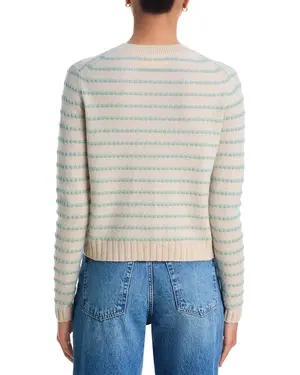 Guest In Residence Striped Cashmere Sweater