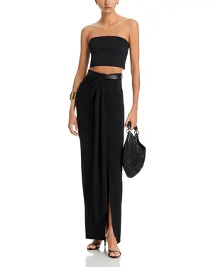 Nanushka Noelys Drape Skirt