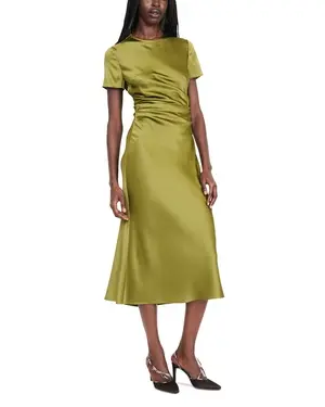 Staud Marcel Silk Blend Dress