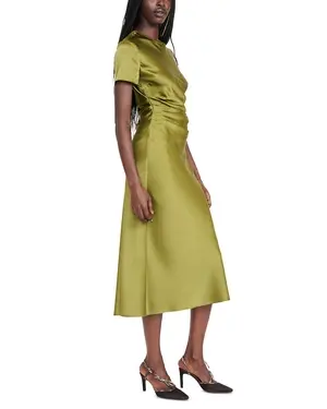Staud Marcel Silk Blend Dress