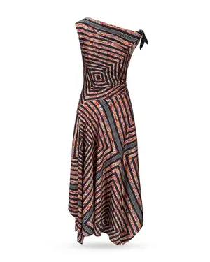 Staud Portia Silk Blend Dress