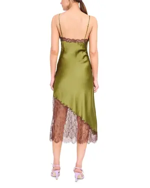 Staud Lara Silk Blend Dress