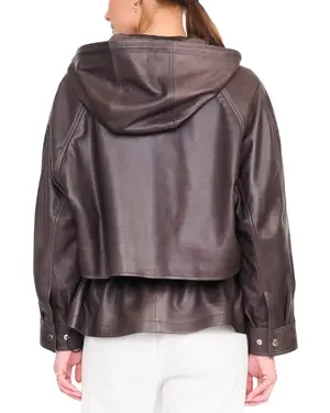 Staud Gondola Leather Jacket