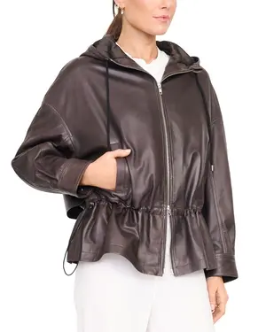 Staud Gondola Leather Jacket