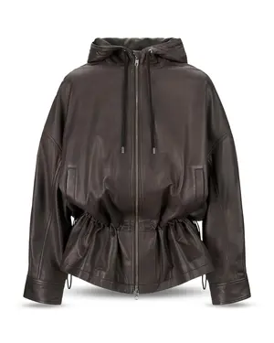 Staud Gondola Leather Jacket