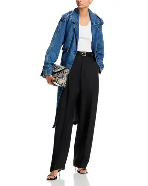 ANINE BING Rickie Maxi Trench Coat