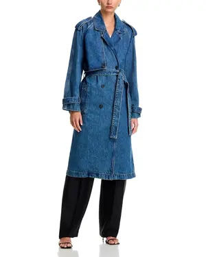 ANINE BING Rickie Maxi Trench Coat