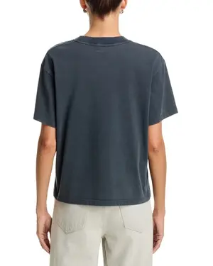 ANINE BING Cade Leopard Graphic Tee