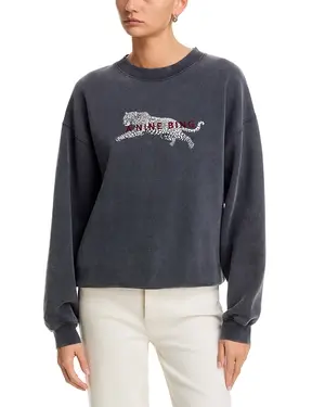 ANINE BING Spencer Sweatshirt - Black