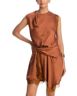 A.L.C. Dion Asymmetric Mini Dress