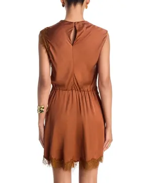 A.L.C. Dion Asymmetric Mini Dress