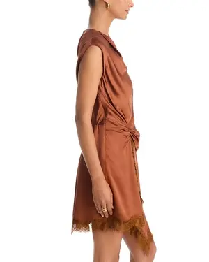 A.L.C. Dion Asymmetric Mini Dress