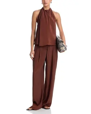 A.L.C. Winn Pleated Wide Leg Pants
