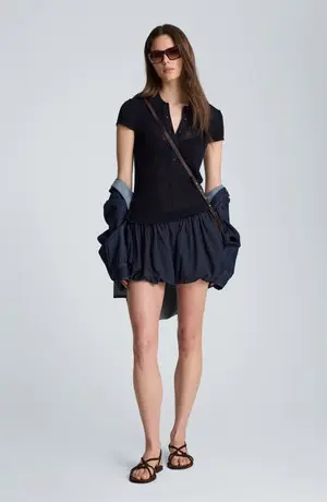 KENNETH COLE Balloon Hem Shorts
