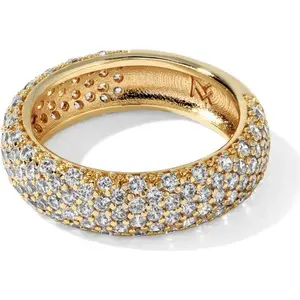 MIRANDA FRYE Vivienne Ring With Cubic Zirconia - Gold