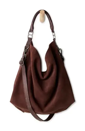 Free People Suzie Suede Slouch Tote