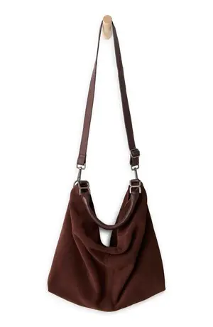 Free People Suzie Suede Slouch Tote