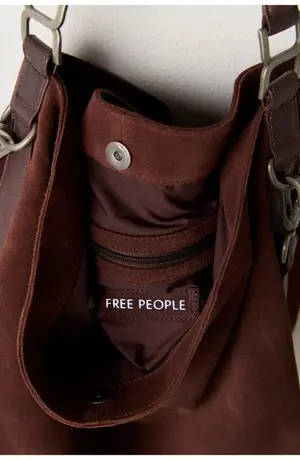 Free People Suzie Suede Slouch Tote