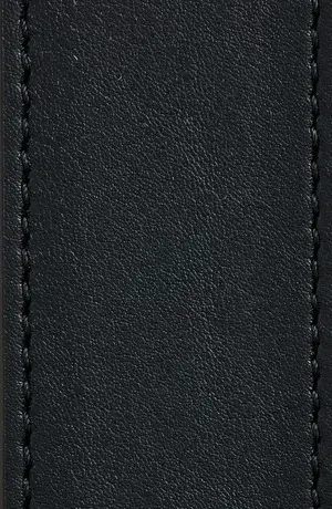 Valentino Garavani Vlogo Buckle Signature Leather Belt