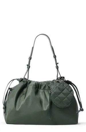 Mz Wallace Small Waverly Shoulder Bag With Quilted Pouch - Juniper