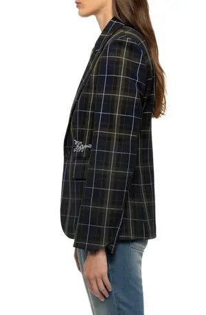 Zadig&Voltaire Vavy Tailleur Tartan Blazer