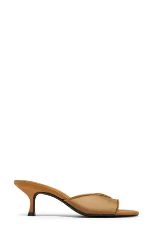 Yosi Samra Opal Mesh Open Toe Sandal - Whiskey
