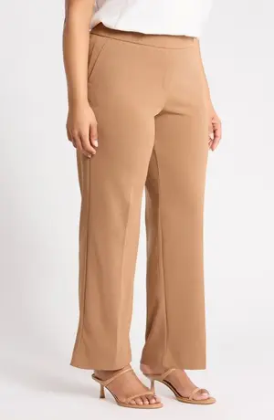 Anne Klein Pull-on Slash Pocket Trousers