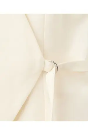 Mango Tailored Wrap Jumpsuit With Wide Legs