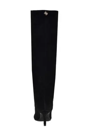 Guess Carolan Pointed Toe Knee High Boot - Black