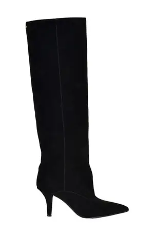 Guess Carolan Pointed Toe Knee High Boot - Black