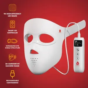 PURSONIC Glow & Lift Set 3d Led Therapy Mask & 7-in-1 Face & Neck Beauty Device