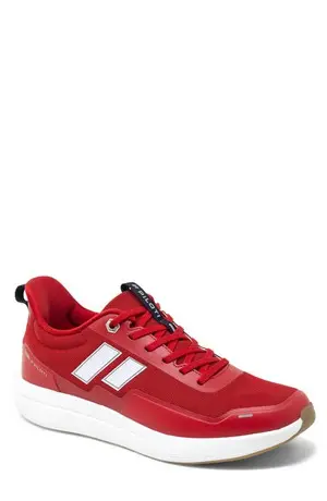 PILOTI Pilloti Paddock Trainer Sneakers - Red/white
