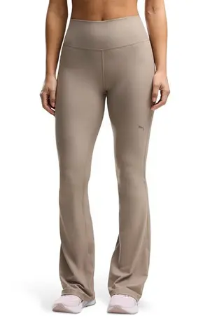 PUMA Cloudspun Performance Flare Leg Tights - Mouse Gray