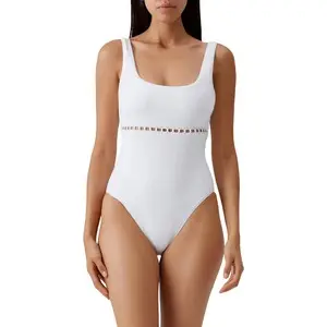 Melissa Odabash Carmel Scoop Neck One-piece Swimsuit