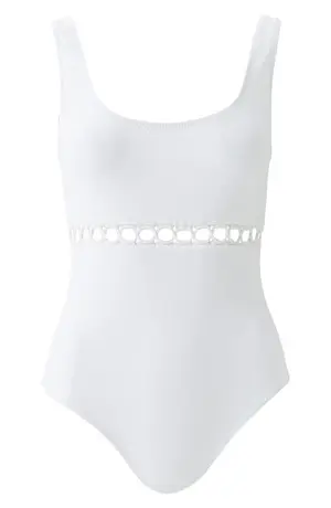 Melissa Odabash Carmel Scoop Neck One-piece Swimsuit