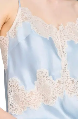 Sandro Lingerie-style Top With Lace