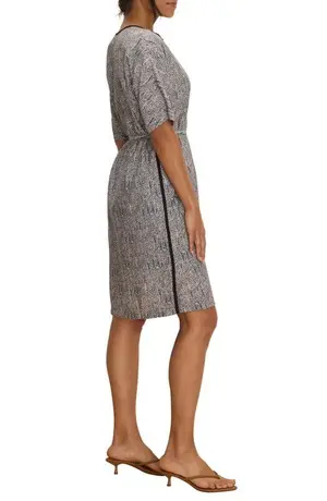 NIC+ZOE Sun Speckle Devon Trimmed Dress