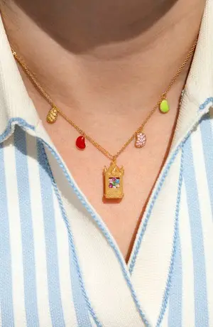 GIRLS CREW Harry Potter Bertie Bott's Every Flavour Beans Pendant Necklace