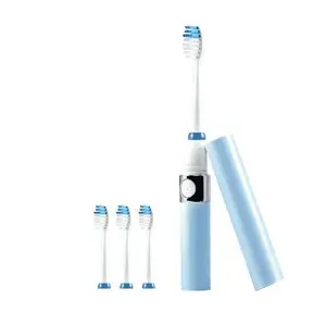 PURSONIC Portable Sonic Toothbrush With Travel Case & 360° Toothbrush Set
