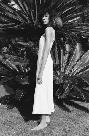 Mango A-line Linen Dress